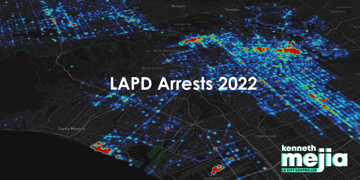 LAPD Arrests 2022 | Map